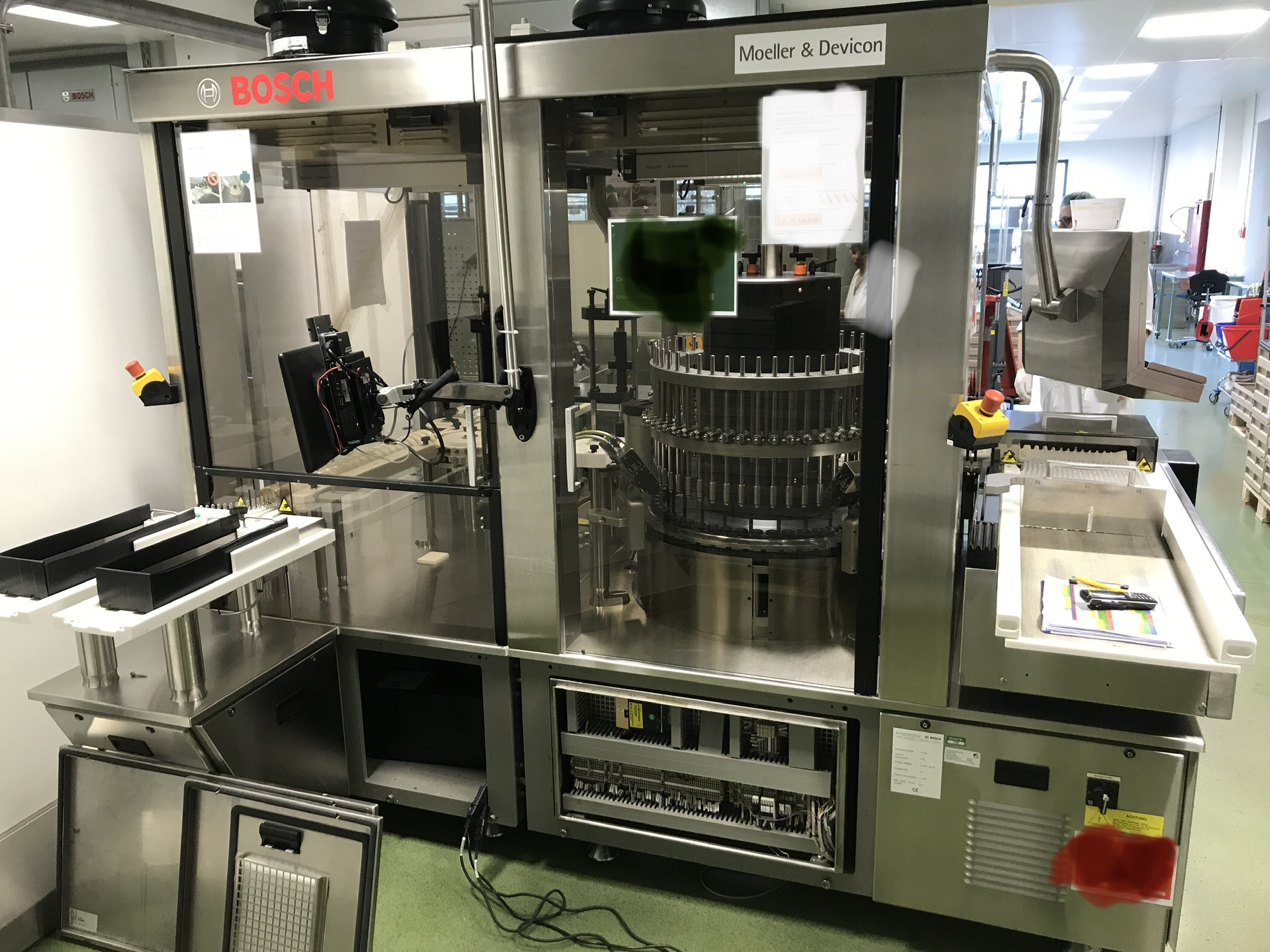 Inspection Machine for phials Bosch