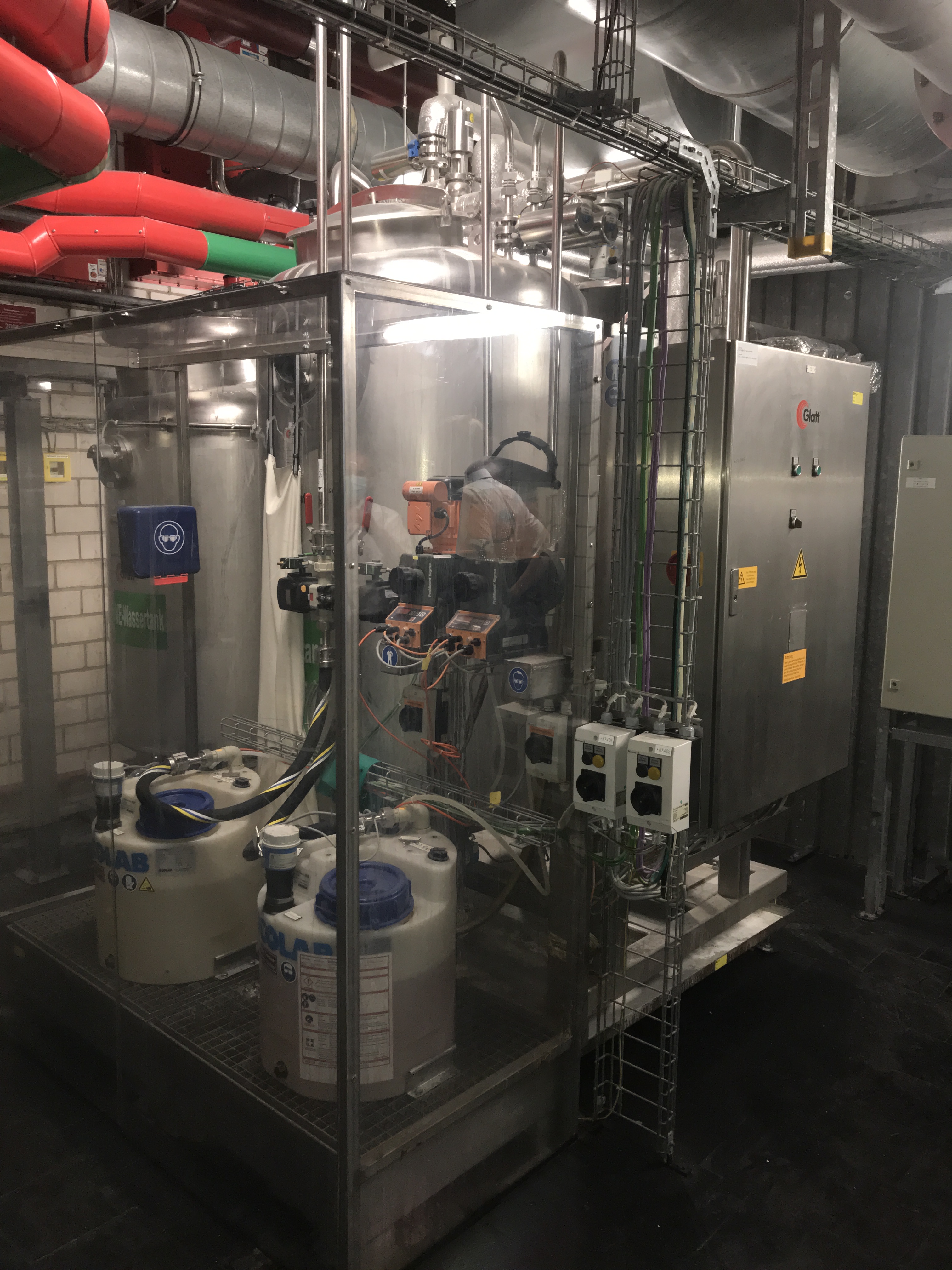 Secador de Lecho Fluido/Hornos Glatt WSG200 Pro