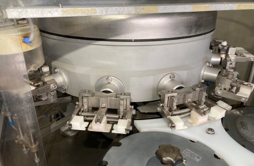 Complete line for vials with washing machine Groninger ASV 200 ...