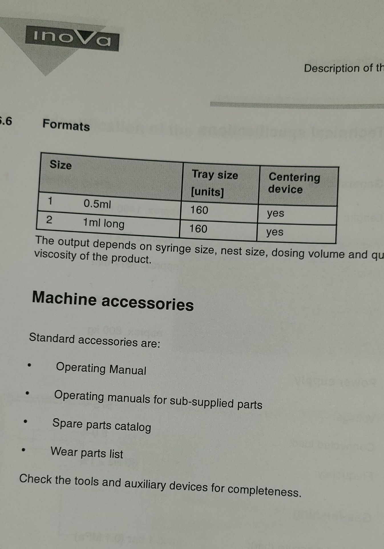 Liquid Filling and Closing Machines Inova Inova SV 122