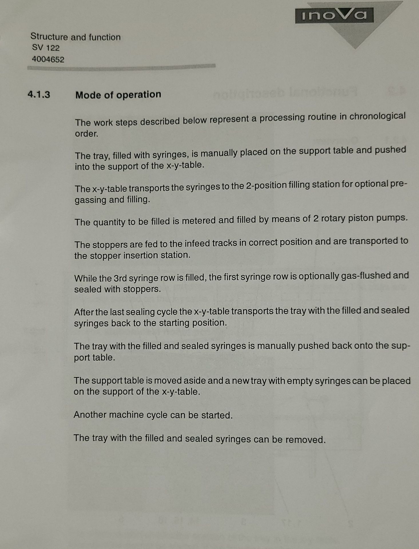 Liquid Filling and Closing Machines Inova Inova SV 122
