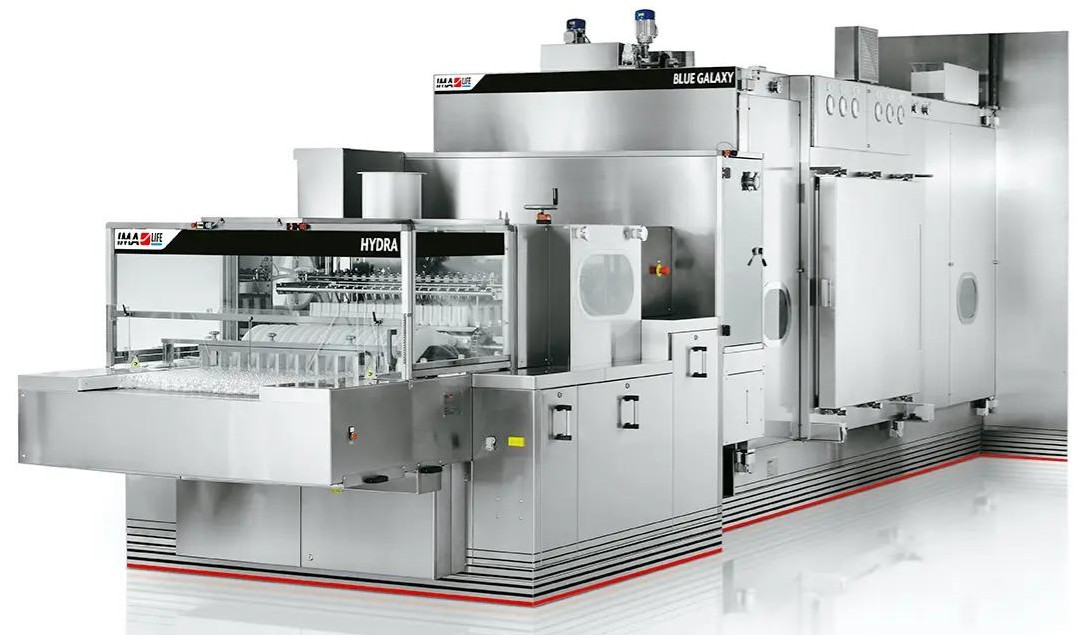 complete powder filling line IMA IMA 1800-23-B / 1250-FLS / RT120 ...