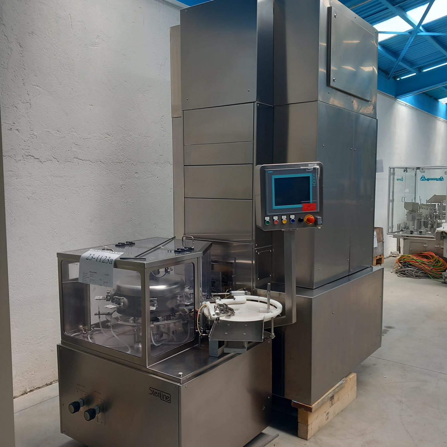 Washing Machines for Ampoules and Vials/Blowing Table for Bottles ...